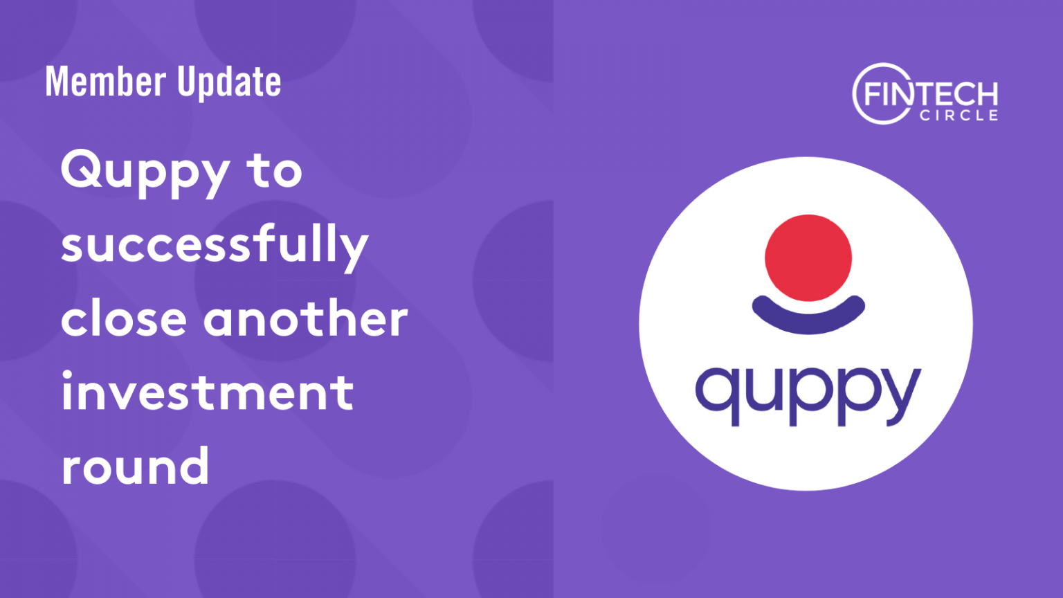 Quppy to successfully close another investment round - Fintech Circle